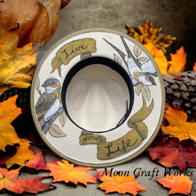 Hand Painted Hats | Moon Craft Works